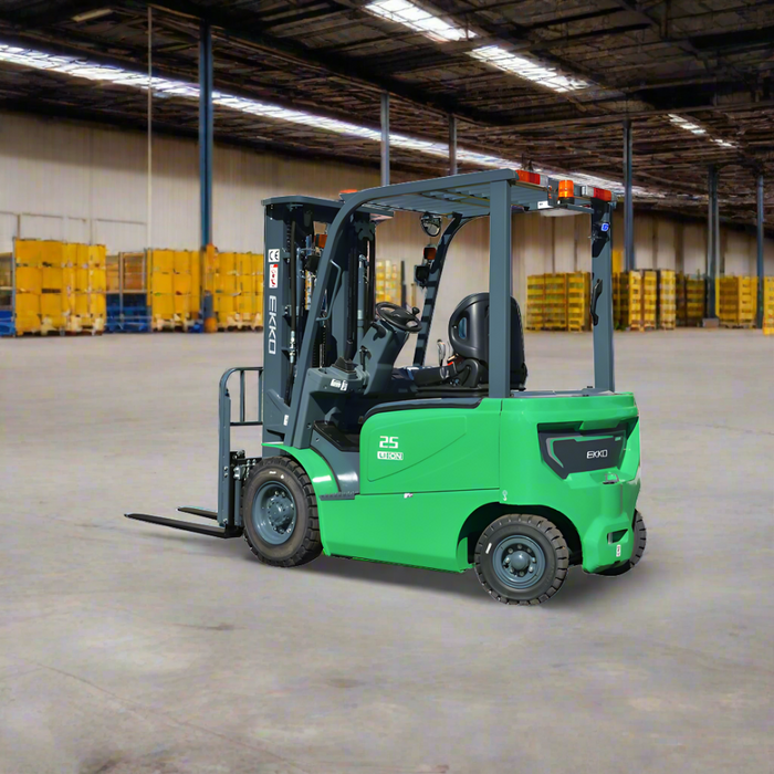 EKKO 4 Wheel Electric Forklift | 5000 lbs Capacity | Lifting Height 21