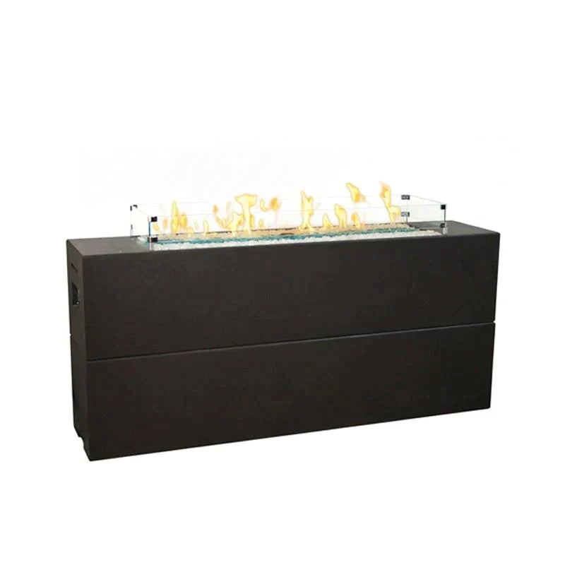American Fyre Designs 216-BA-11-F8PC 16 Inch Low Milan Linear Firetabl