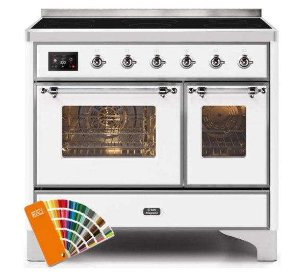 ILVE 40 Inch Majestic II Series Freestanding Electric Double Oven Rang