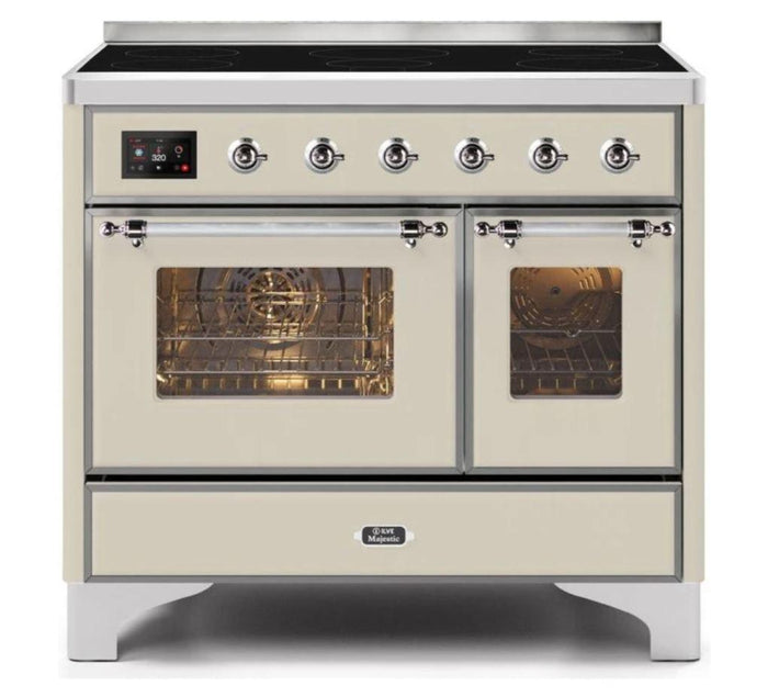ILVE 40 Inch Majestic II Series Freestanding Electric Double Oven Rang