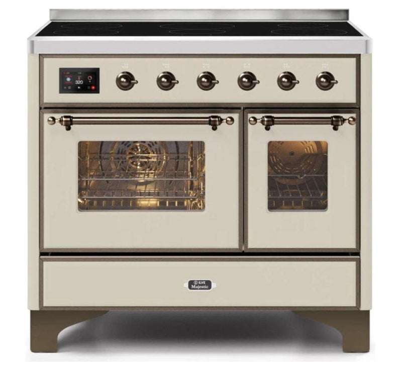 ILVE 40 Inch Majestic II Series Freestanding Electric Double Oven Rang